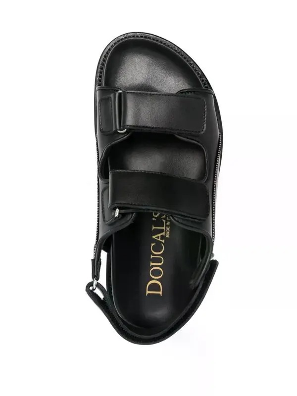 DOUCAL'S Double-strap Leather Sandals