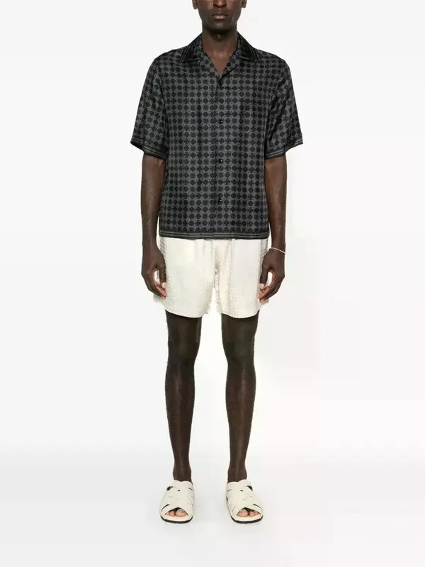 Amiri Ma Quad Jacquard Shorts - Neutrals