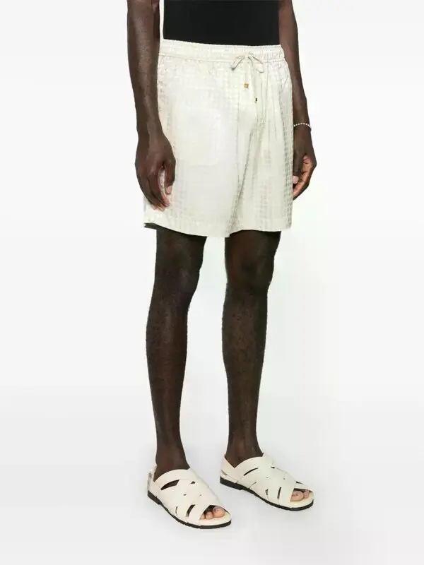 Amiri Ma Quad Jacquard Shorts - Neutrals