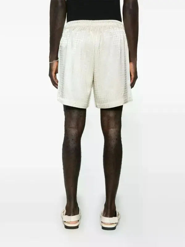 Amiri Ma Quad Jacquard Shorts - Neutrals