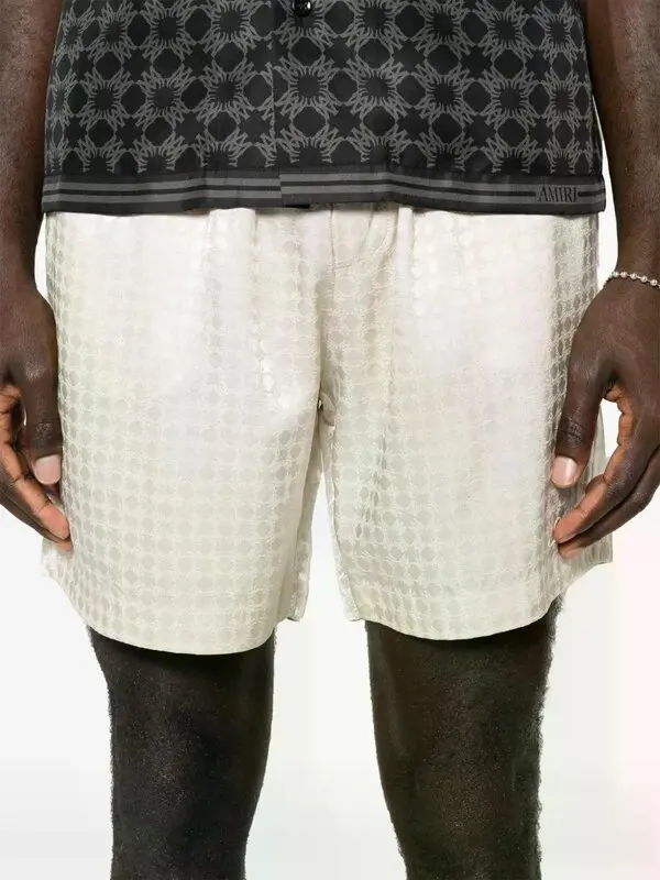Amiri Ma Quad Jacquard Shorts - Neutrals