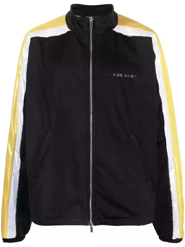 VTMNTS Stripe-detail Track Jacket - Black