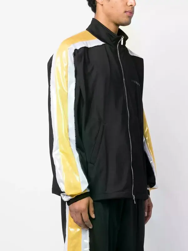 VTMNTS Stripe-detail Track Jacket - Black