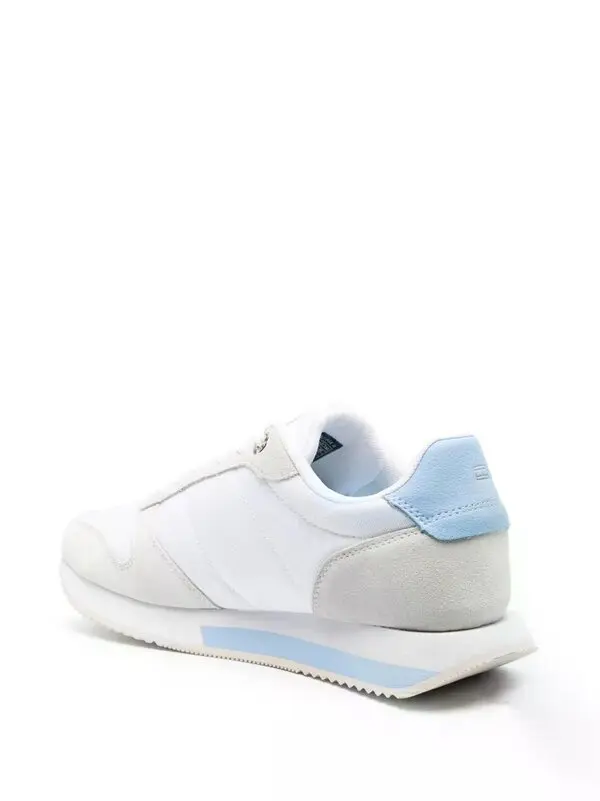 Tommy Hilfiger Lace-up Suede Sneakers - White