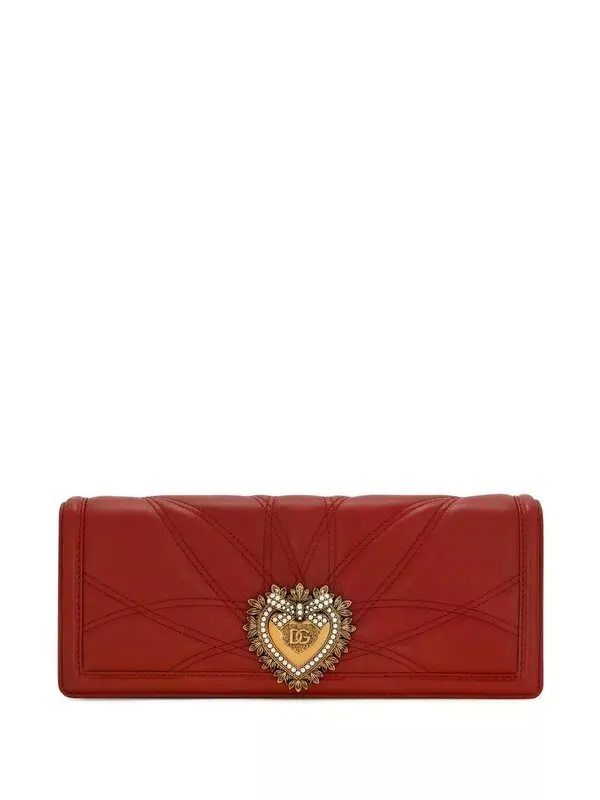 Dolce & Gabbana Devotion Quilted Shoulder Bag - Red