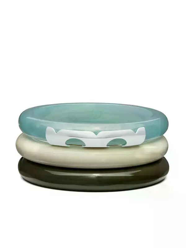 Tory Burch Resin Bangle Set - Blue
