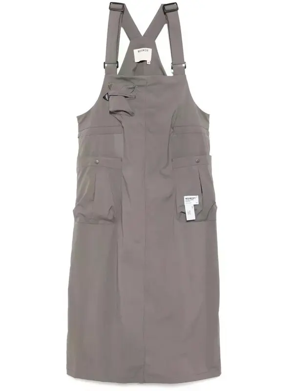 MUSIUM DIV. Pinafore Dress - Grey