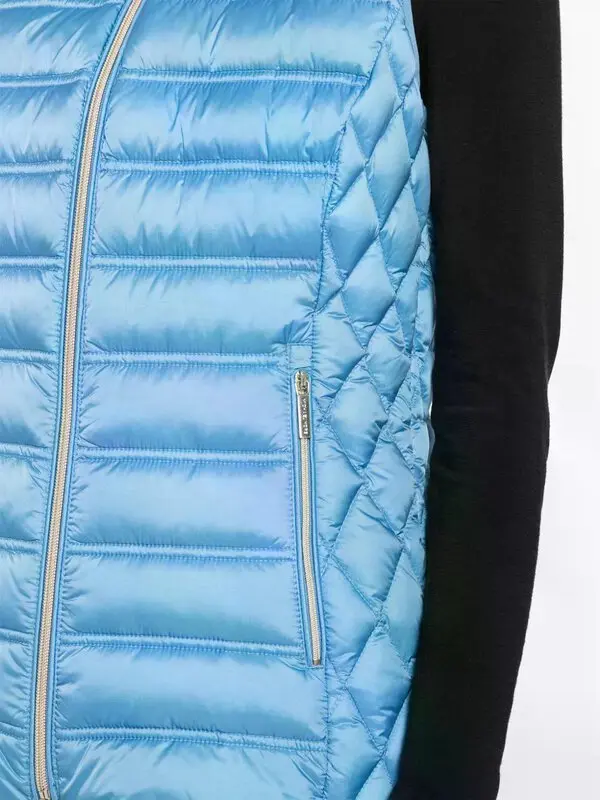 Michael Kors Packable Puffer Vest - Blue