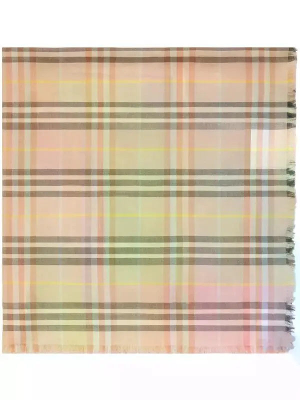 Burberry Check-pattern Scarf