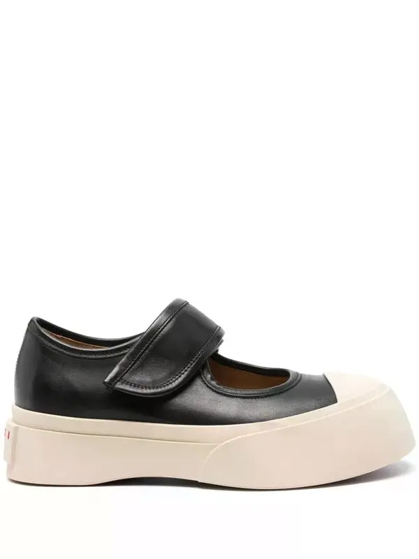 Marni Mary Jane Ballerinas - Black