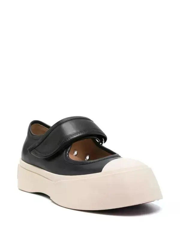 Marni Mary Jane Ballerinas - Black