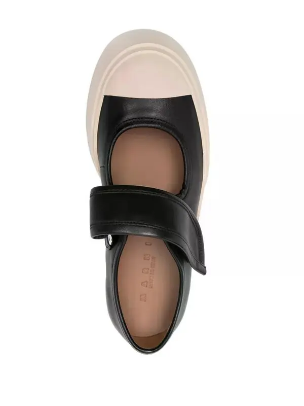Marni Mary Jane Ballerinas - Black