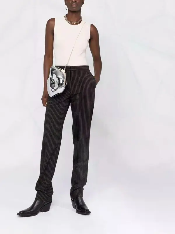 MAISON MARGIELA Sleeveless Jersey Bodysuit - Neutrals