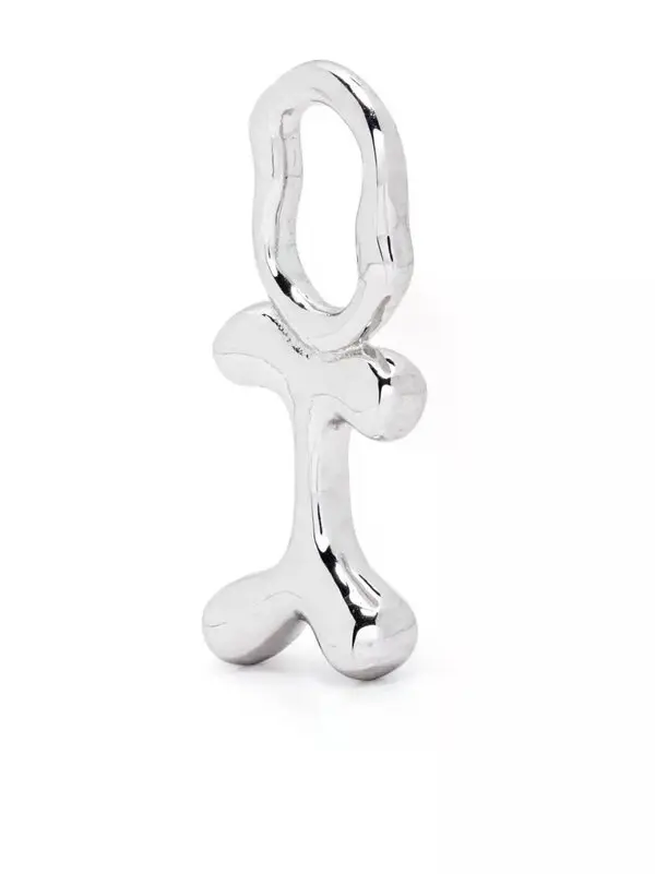 MARIA BLACK Fluent Letter I Charm - Silver