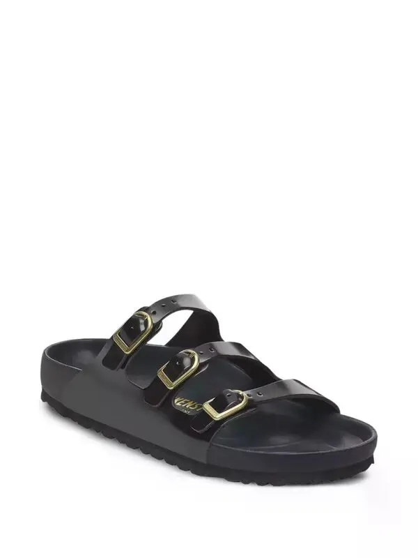BIRKENSTOCK Florida Buckle-strap Sandals - Black