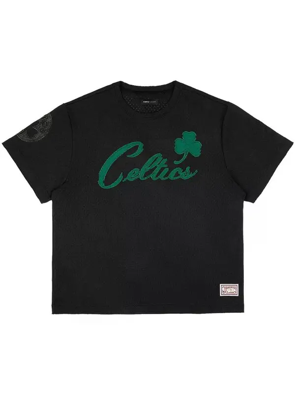 PURPLE BRAND Boston Celtics Mesh T-shirt