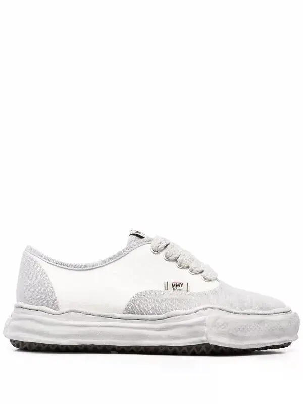 Mihara Yasuhiro Contrasting-panel Design Sneakers - Grey
