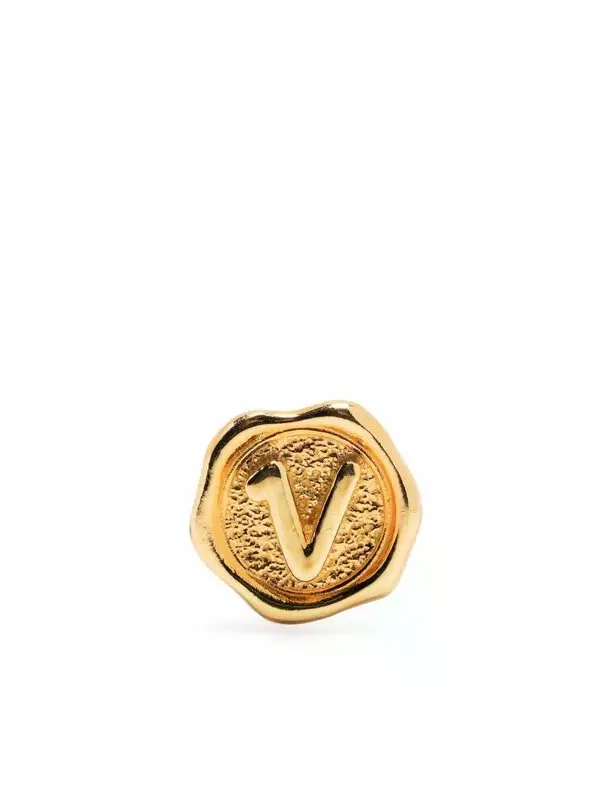 MARIA BLACK Pop V Coin Pendant - Gold