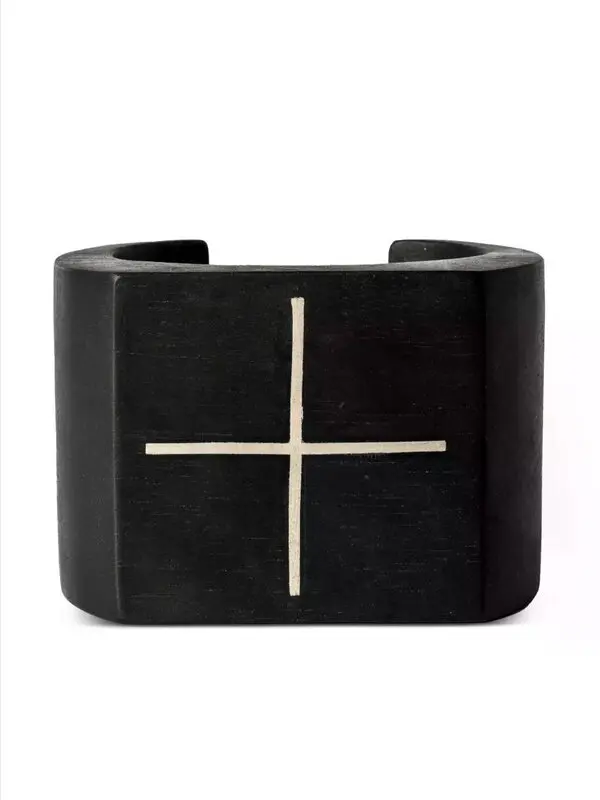 PARTS OF FOUR Crescent Plane Bracelet - Black
