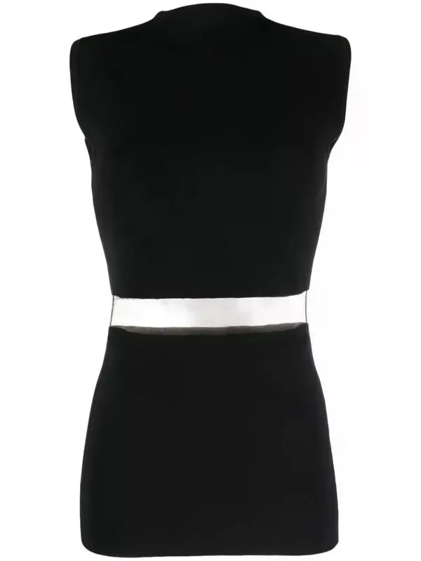 TOTEME High-neck Sleeveless Top