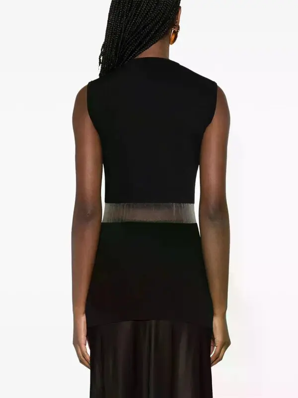 TOTEME High-neck Sleeveless Top