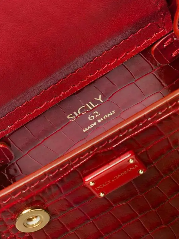 Dolce & Gabbana Micro Sicily 62 Tote Bag