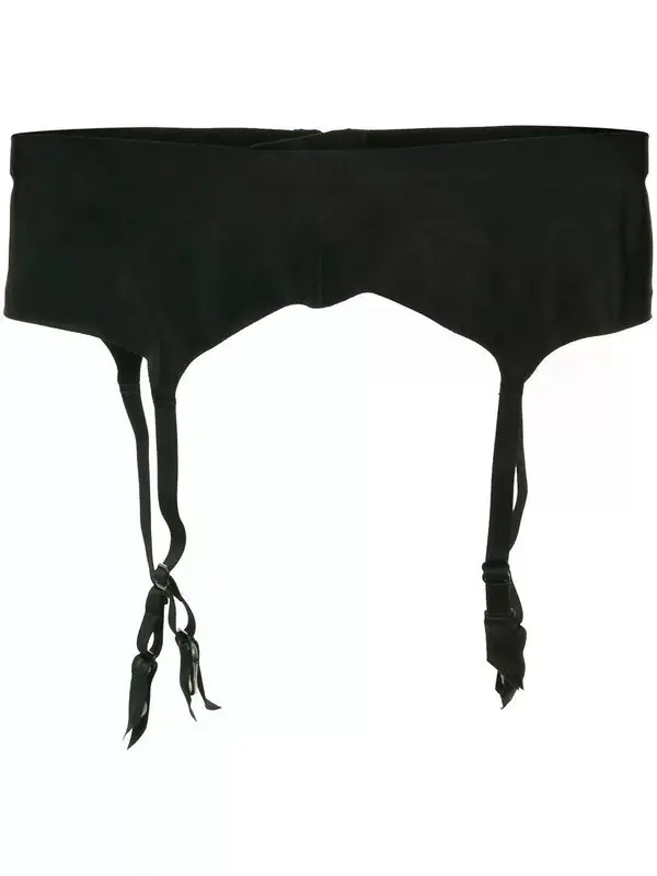 Wolford Satin Stocking Belt - Black