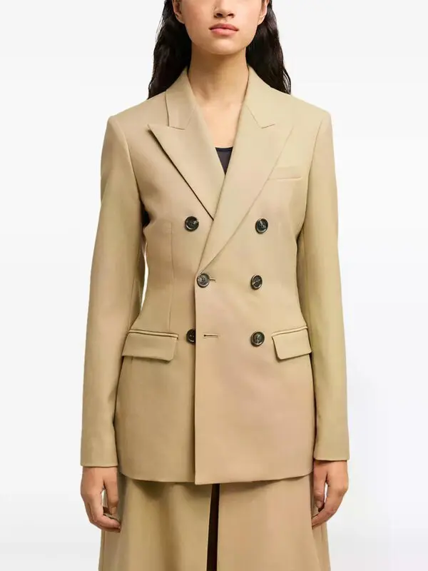 AMI Paris Wool Double-breasted Blazer