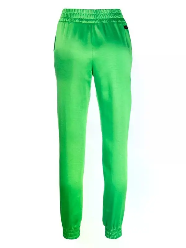 Philipp Plein Tapered Satin Track Pants