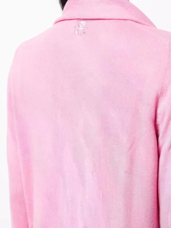 TEDDY CASHMERE Venezia Open-front Cashmere Cardigan - Pink