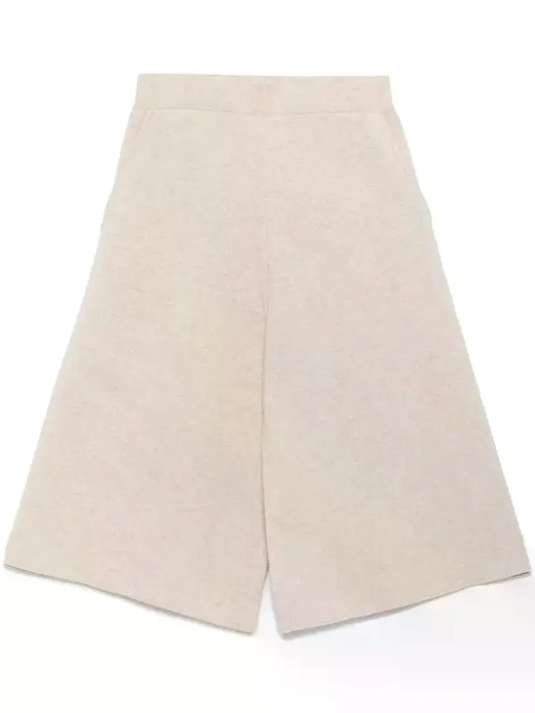Max Mara Wide-leg Knitted Shorts