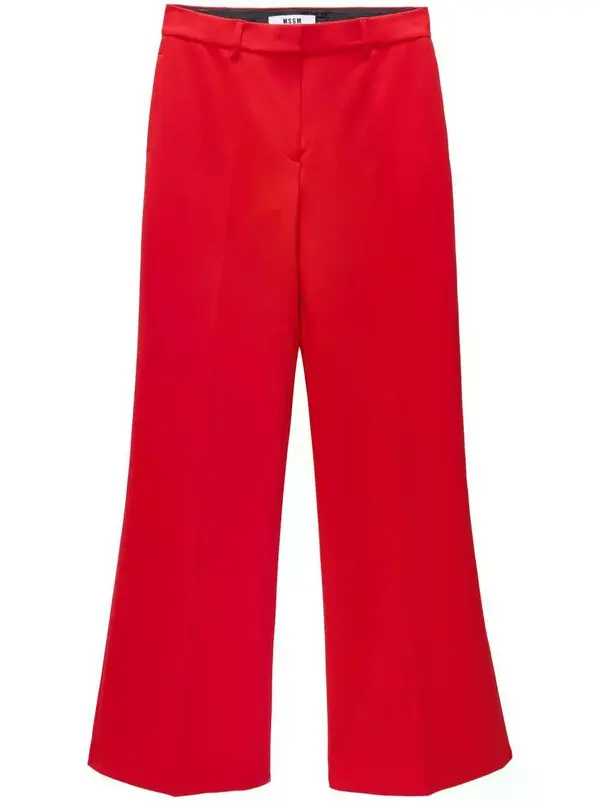 MSGM High-waist Tailored Trousers