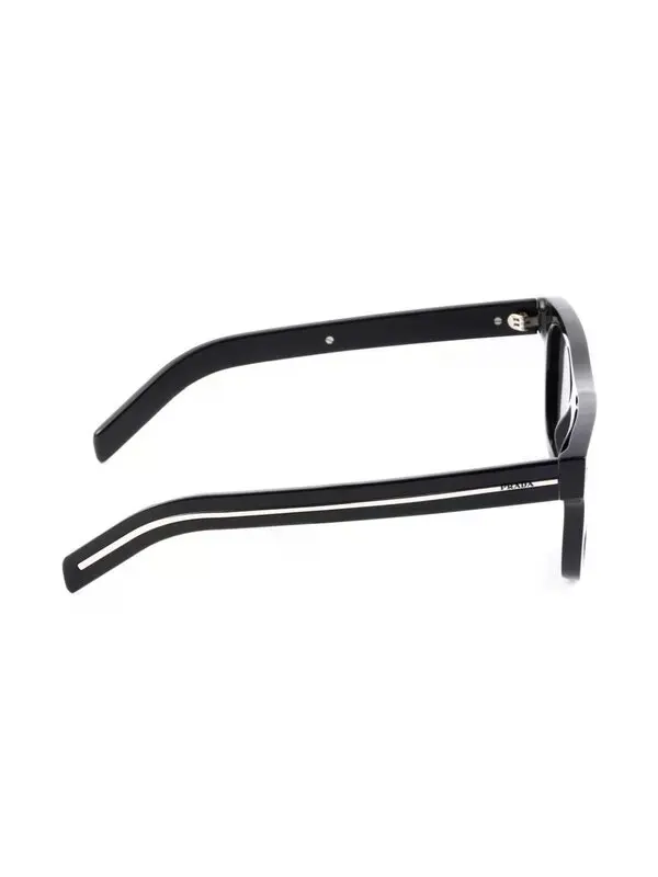 Prada Square-frame Sunglasses - Black