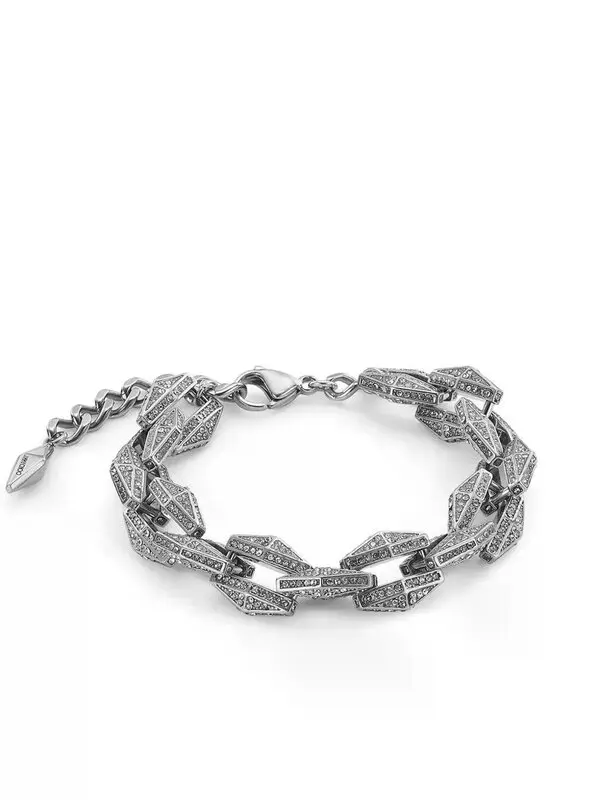 JIMMY CHOO Diamond Chain Crystal-embellished Bracelet