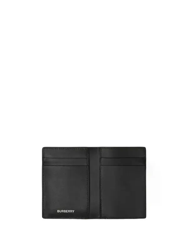 Burberry Vintage Check Leather Wallet
