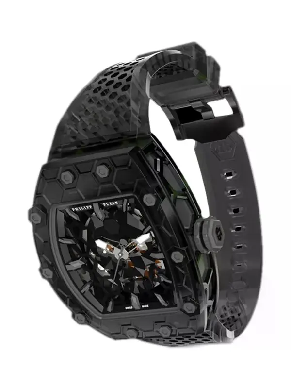 Philipp Plein Crypto King Crystal Ghost Tonneau Watch