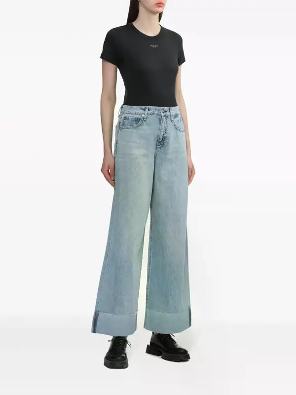 Rag & Bone Sofie High-rise Wide-leg Jeans
