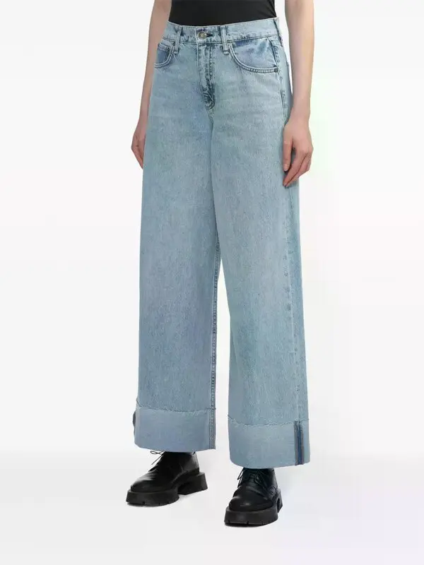 Rag & Bone Sofie High-rise Wide-leg Jeans