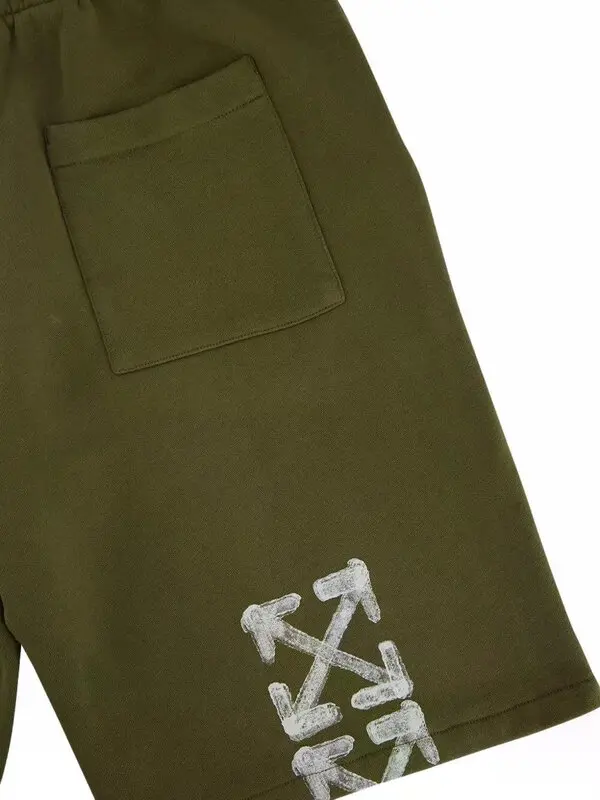 Off-White Spray Arrow Track Shorts