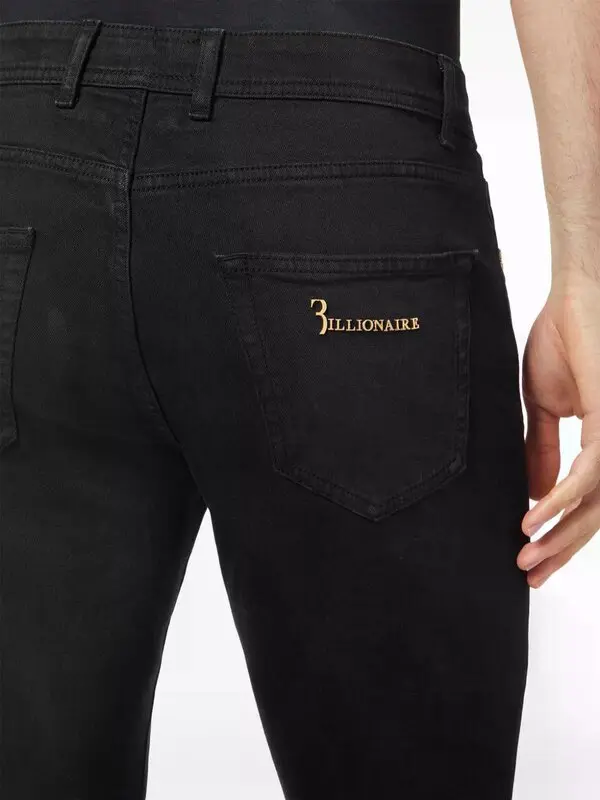 BILLIONAIRE Low-rise Straight-leg Jeans