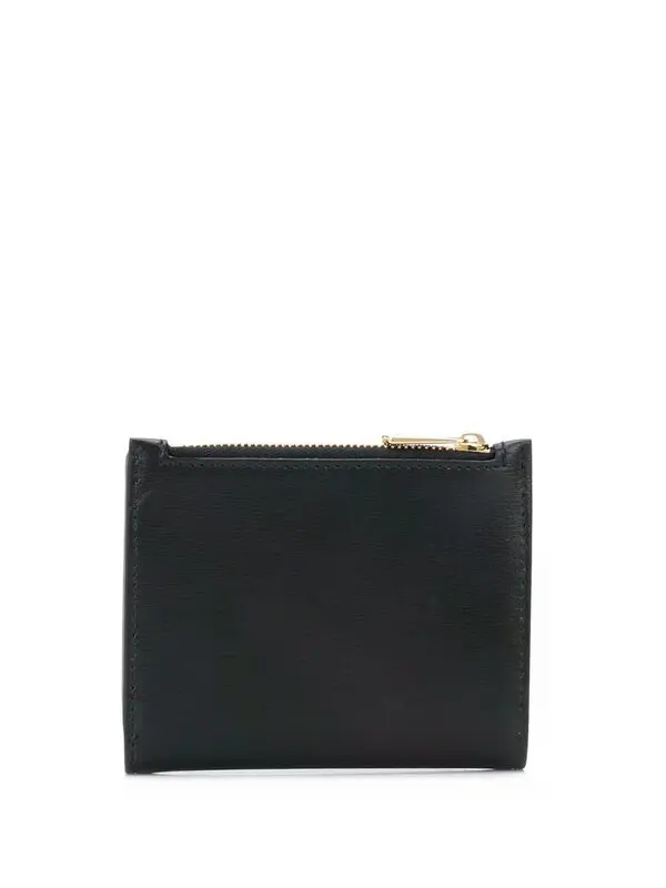 FERRAGAMO Vara Bow-detail Wallet - Black