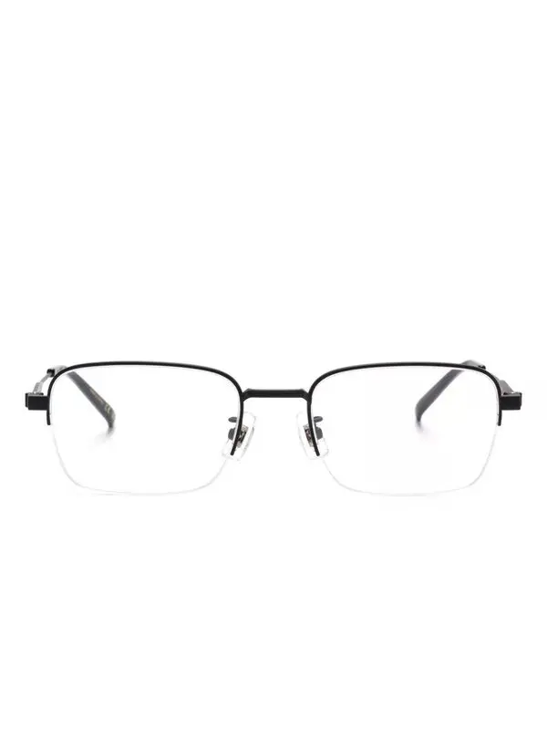 Dunhill Half-rimless Glasses - Black