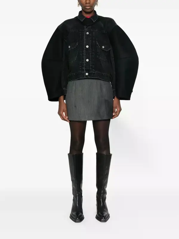 Sacai Paneled Denim Jacket