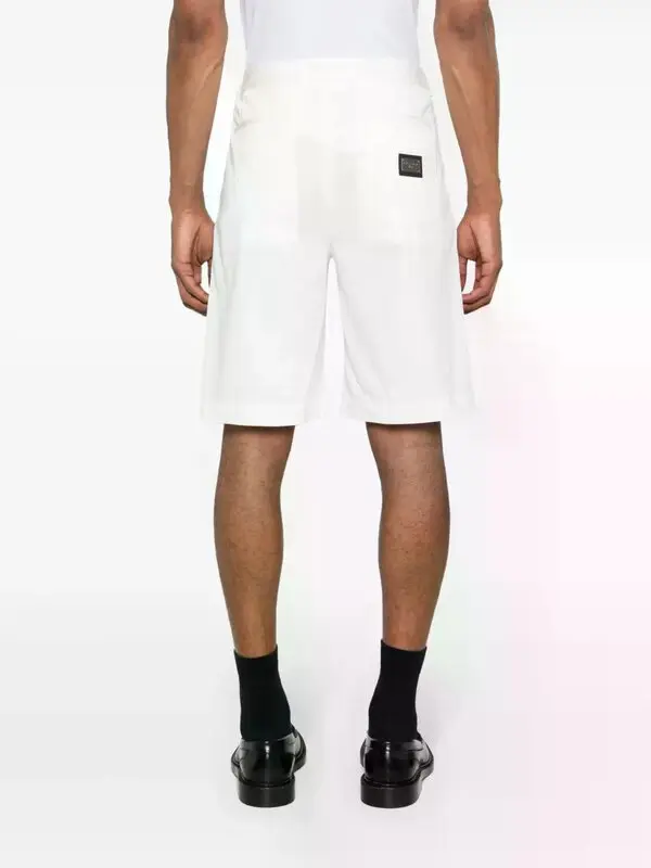 Dolce & Gabbana Logo-plaque Bermuda Shorts