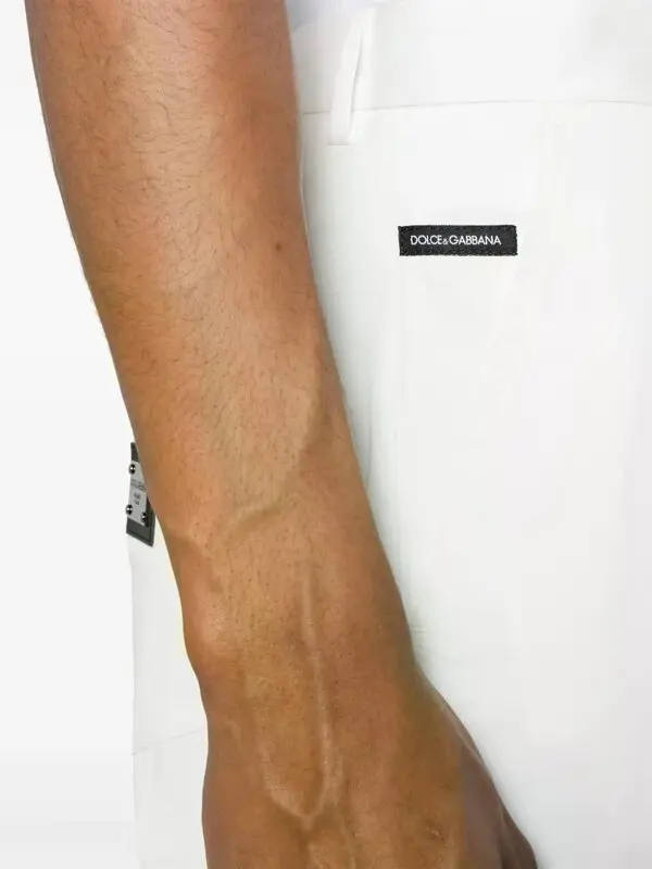 Dolce & Gabbana Logo-plaque Bermuda Shorts