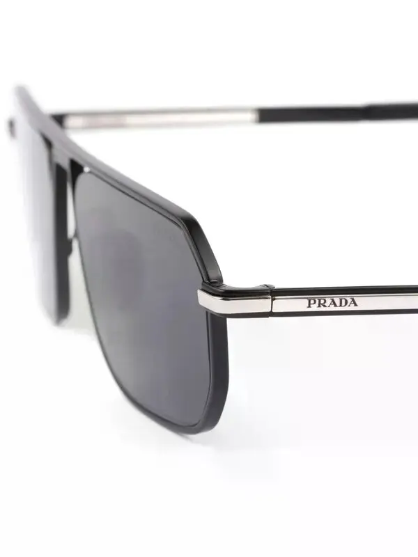 Prada Pilot Frame Sunglasses - Black