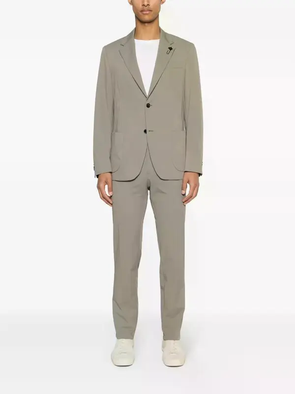 LARDINI Taffeta Single-breasted Blazer