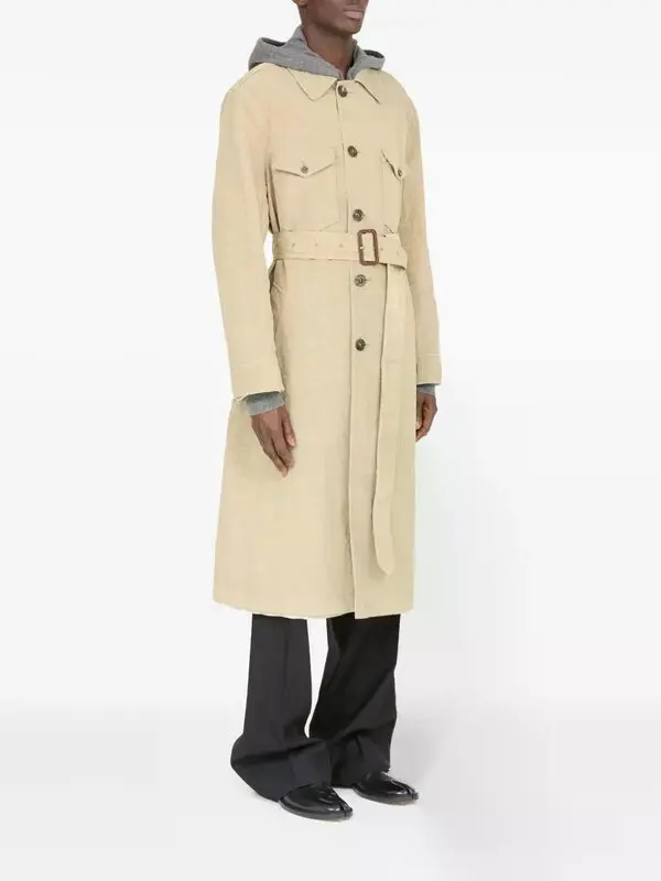 MAISON MARGIELA Belted Trench Coat