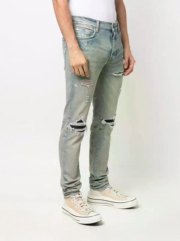 Amiri Mx1 Distressed Skinny Jeans