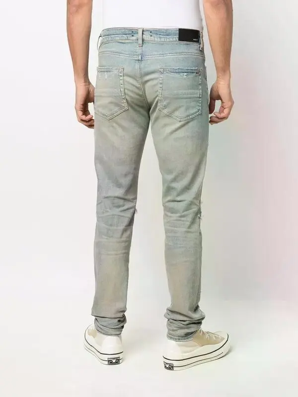Amiri Mx1 Distressed Skinny Jeans